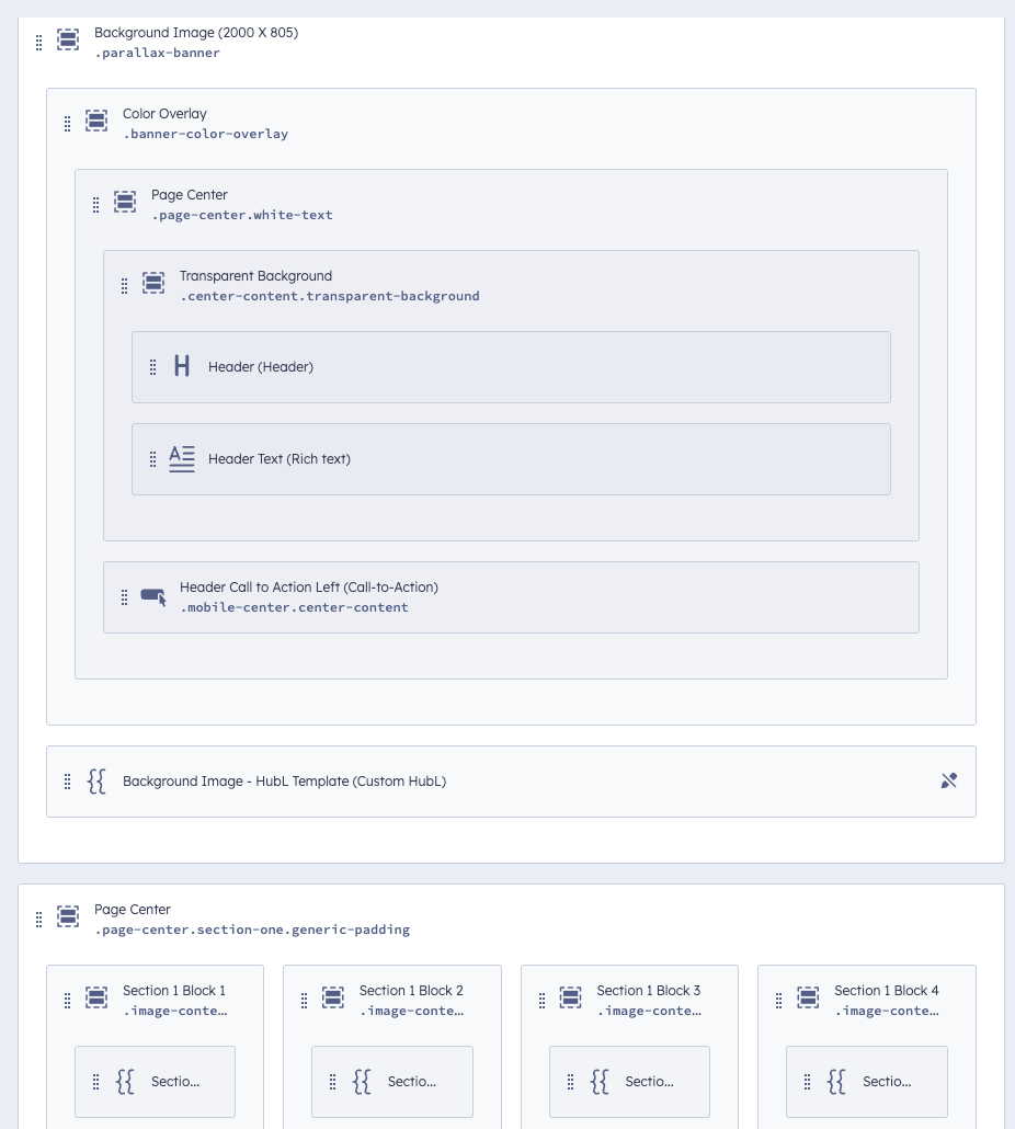 Updating Template Code to Be Compatible with Drag and Drop Page Editor and Themes